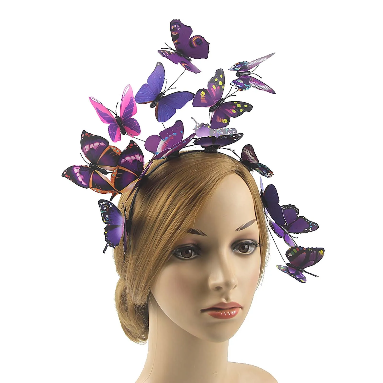 Butterfly-Fascinator-Hat-Festival-Costume-Butterfly-Headband-Women ...