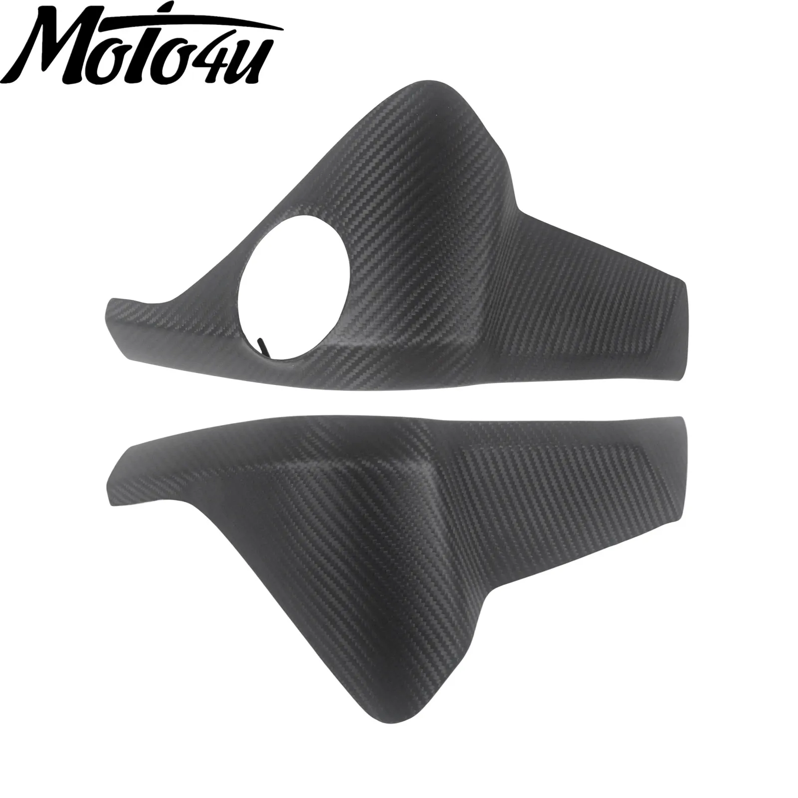 Carbon Fiber Motorcycle Upper Radiator Cowl For Triumph Rocket 3 2020 ...