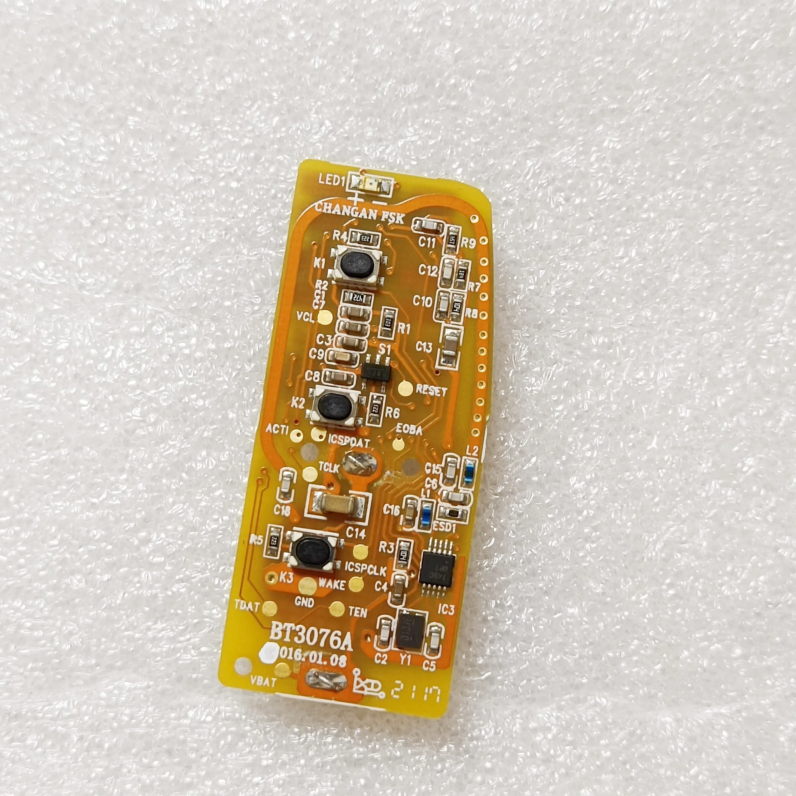 100% Genuine Smart Key For Changan CX70 2023 433Mhz 8A Chip 3608030 ...