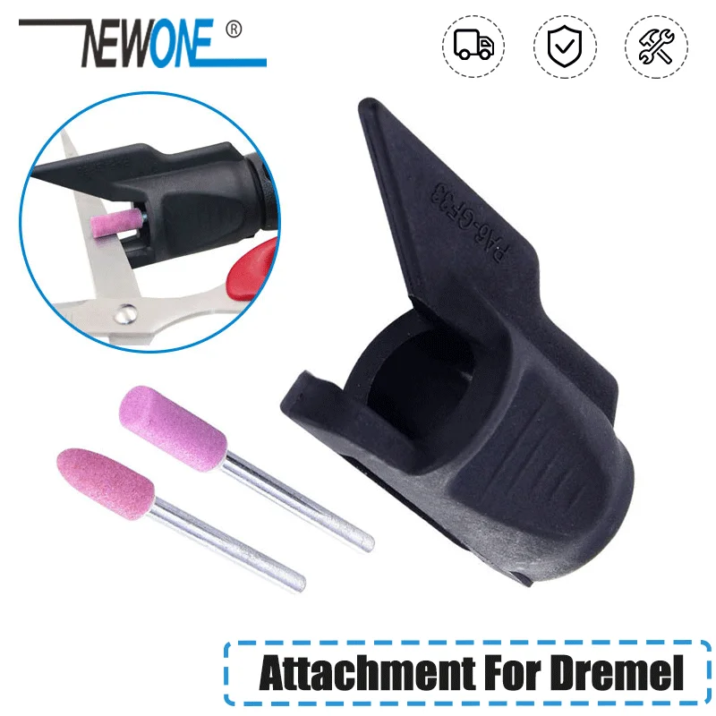 Rotary Sharpening Attachment Sharpener Guide Drill Adapter for Dremel Drill