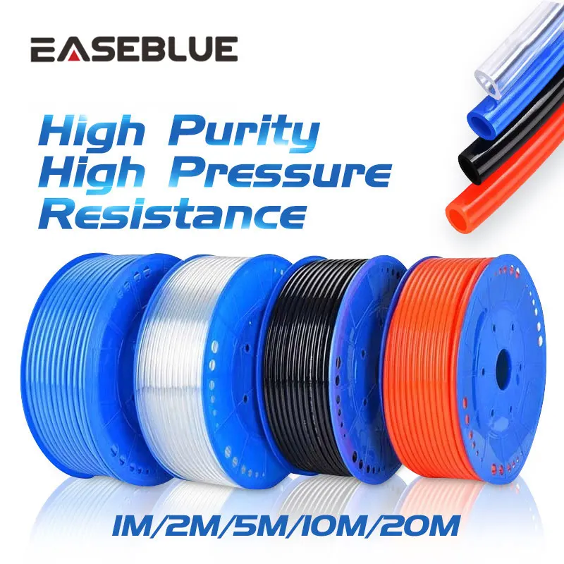 공압 공기 호스 튜브 파이프 PU 호스, 컴프레서용 공기 구성 요소 호스, 1M, 2M, 5M, 10M, 20M, 4mm, 6mm, 8mm, 10mm, 12mm, 8x5mm ...