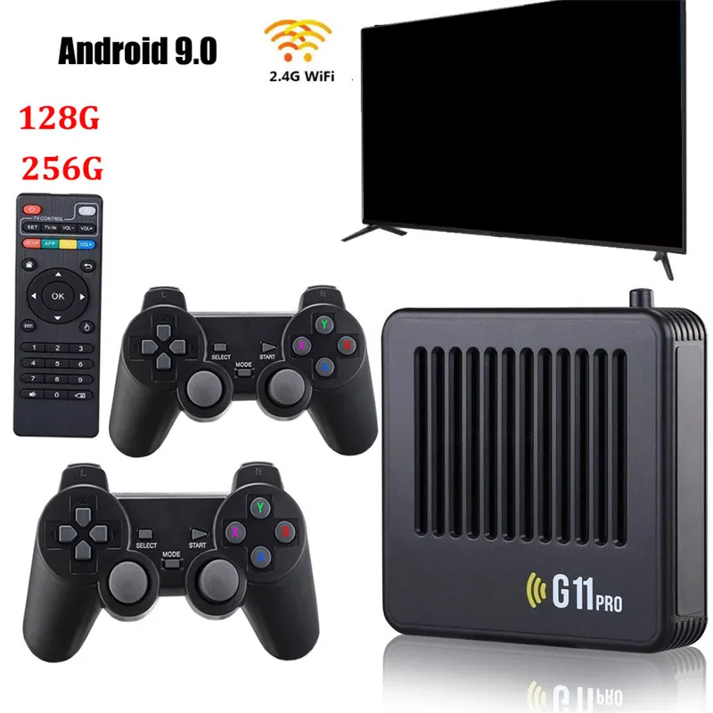 New Video Game Console Game Box Android Emuelec Dual System WiFi LAN ...