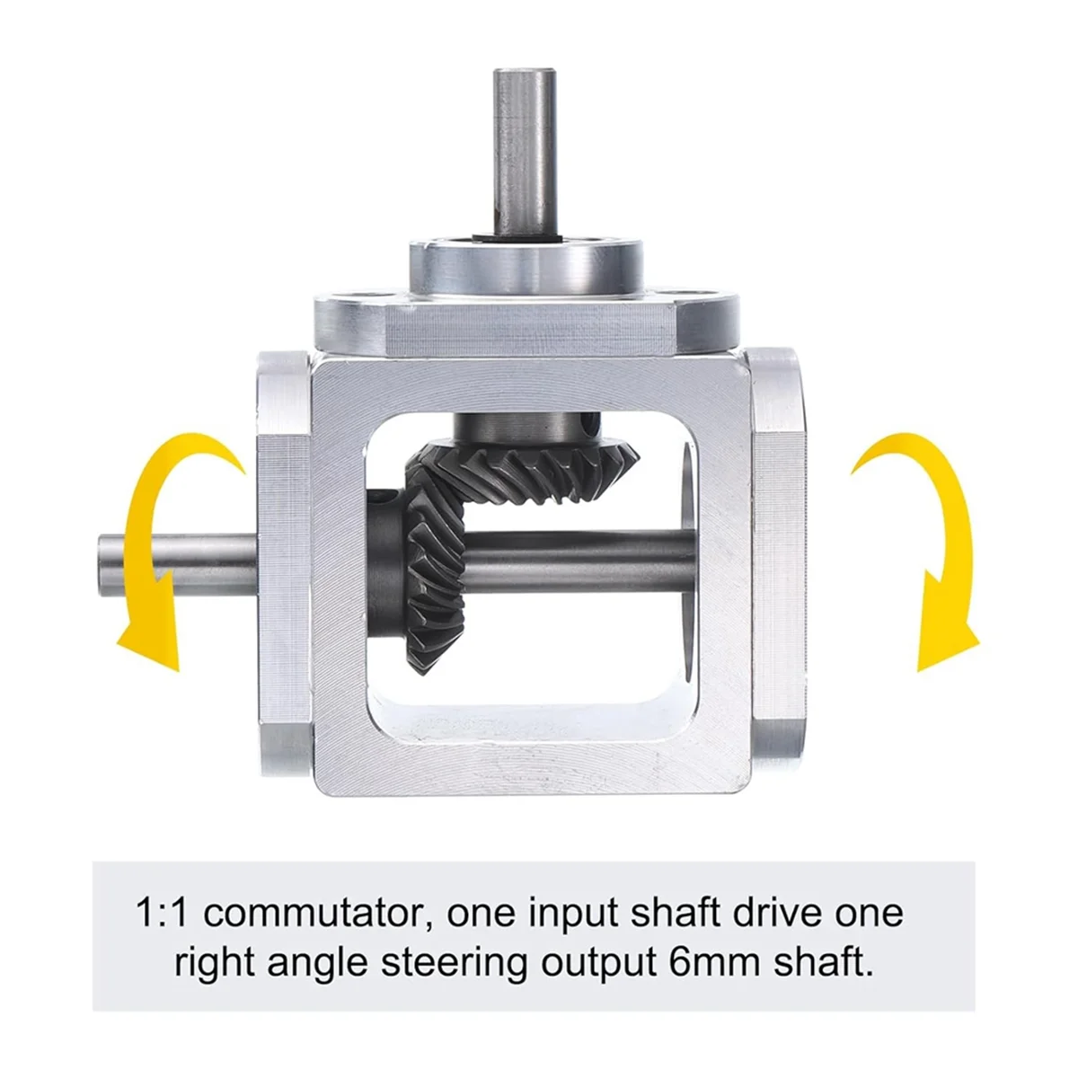 Y02AGear-Box 90 Degree Right Angle Bevel Gear-Box 1:1 Single Output ...