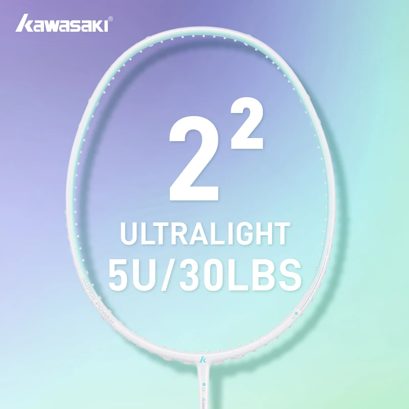 kawasaki-2-5U-Ultralight-Badminton-Racket-Full-Carbon-Fiber-Flexible ...