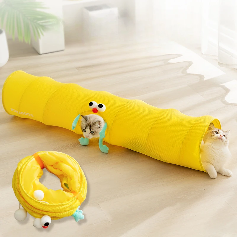 Dobr-vel-Cat-Toy-Home-Roll-Cage-Quatro-Esta-es-Pet-Cat-Tunnel-Tubo-Reto ...
