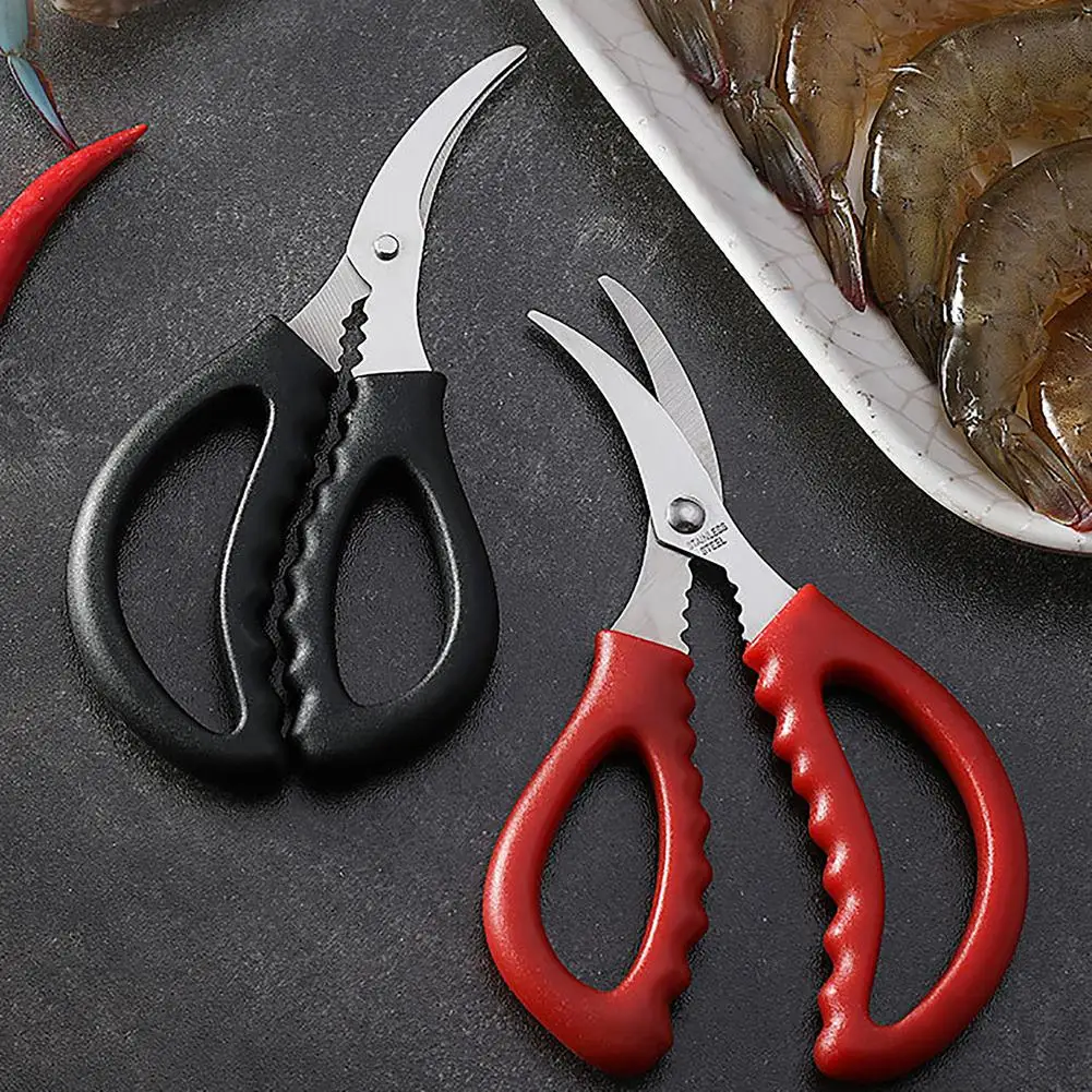 Kitchen Seafood Scissors Crab Scissors Stainless Steel Seafood Fish ...