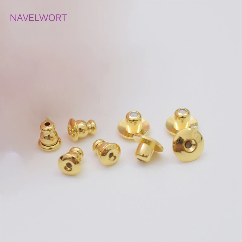 14K-Gold-Plated-Brass-Metal-Earring-Blocked-Caps-Wholesale-Earring ...