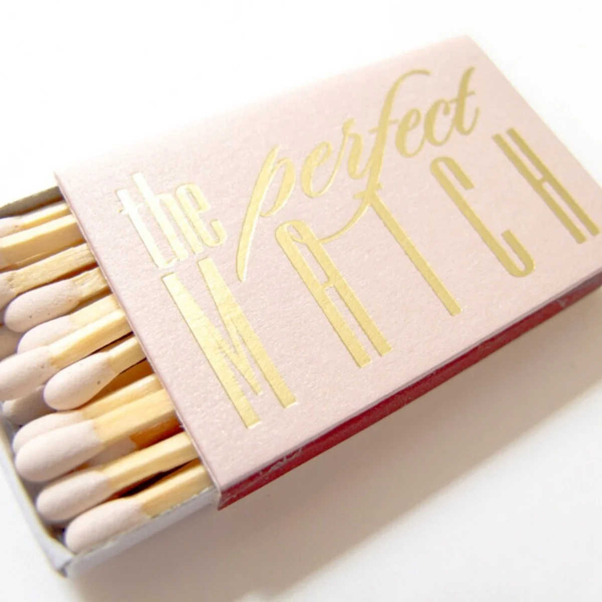 Wedding Favors Matches Personalized The Perfect Match Matchbox Custom ...