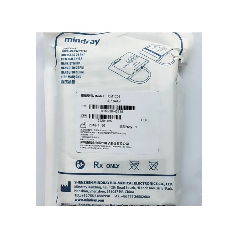 Original-Mindray-CM-1203-Monitoring-Adult-Cuff-Sleeve-CM1203-Resuable ...