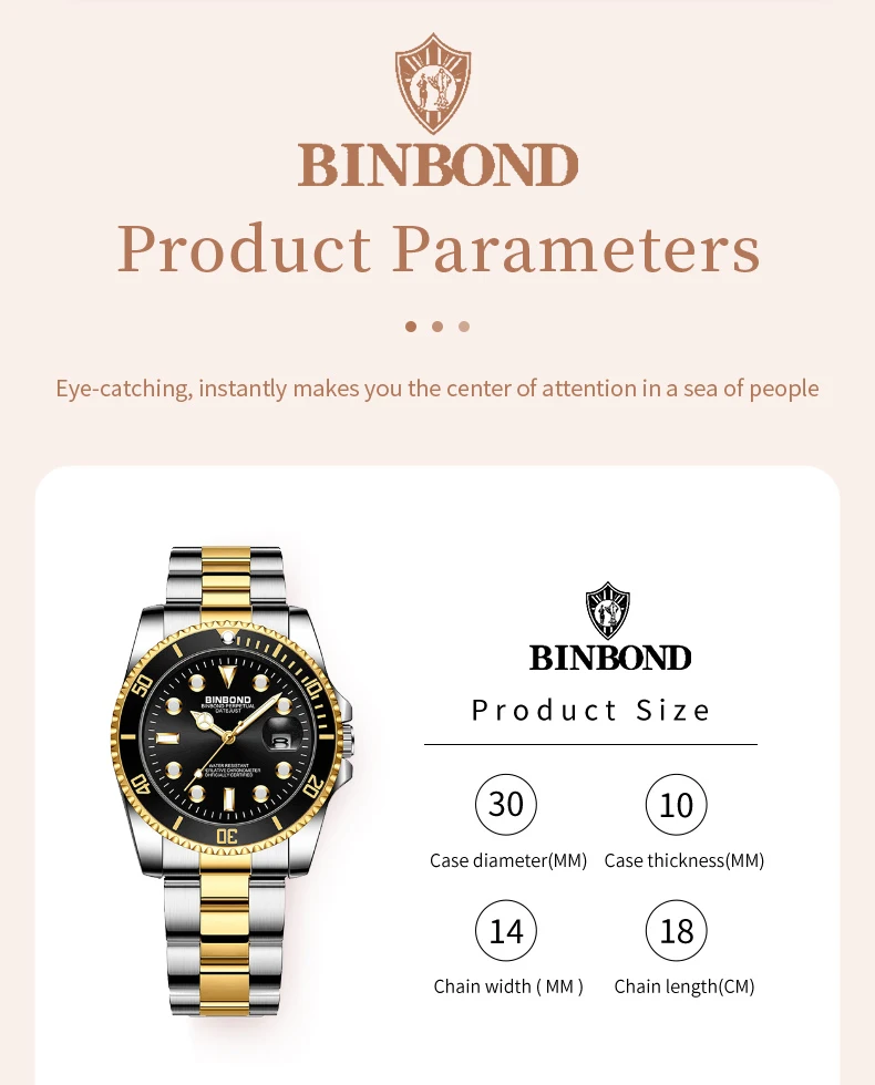 BINBOND 920L Women's Watch Price in Bangladesh | ShopZ