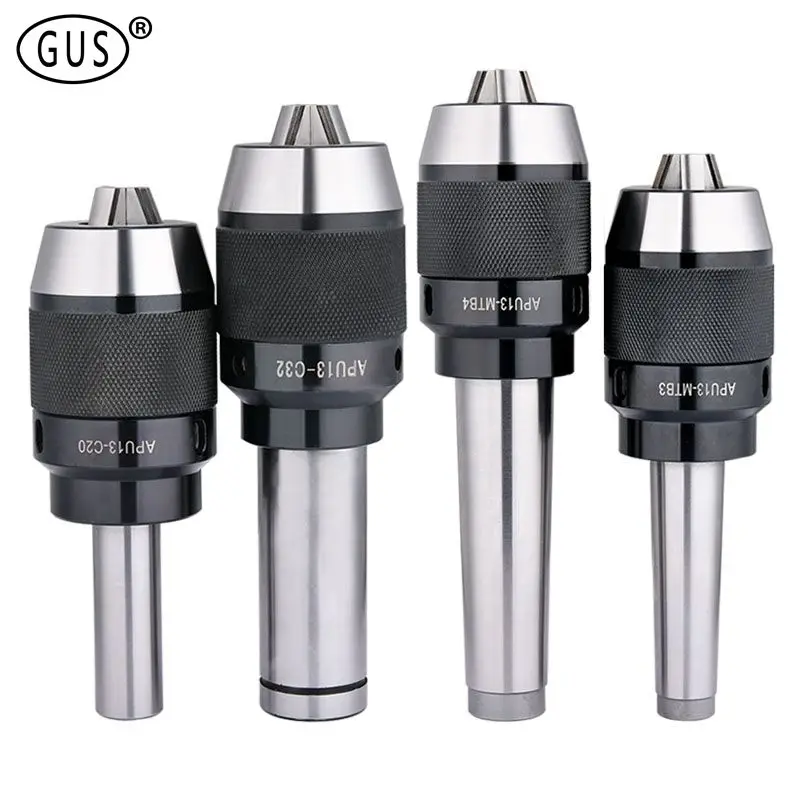 Morse MT2 MT3 MT4 straight shank C20 C25 C32 R8 tool holder APU13 APU16 ...