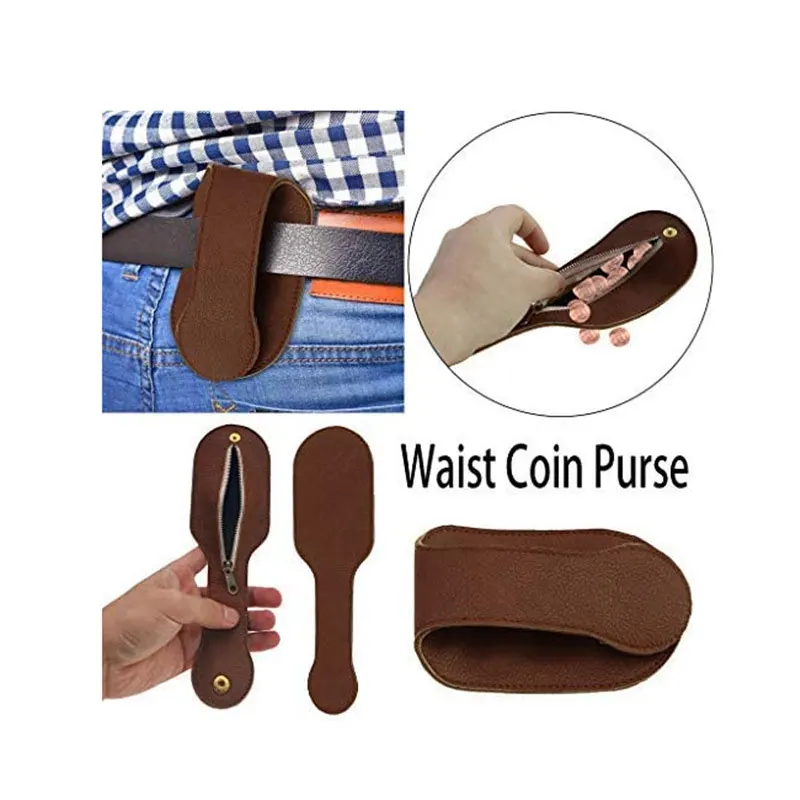 Pu Leather Coin Purse | Pu Leather Coin Bag | Self Defense Bags | Pu ...