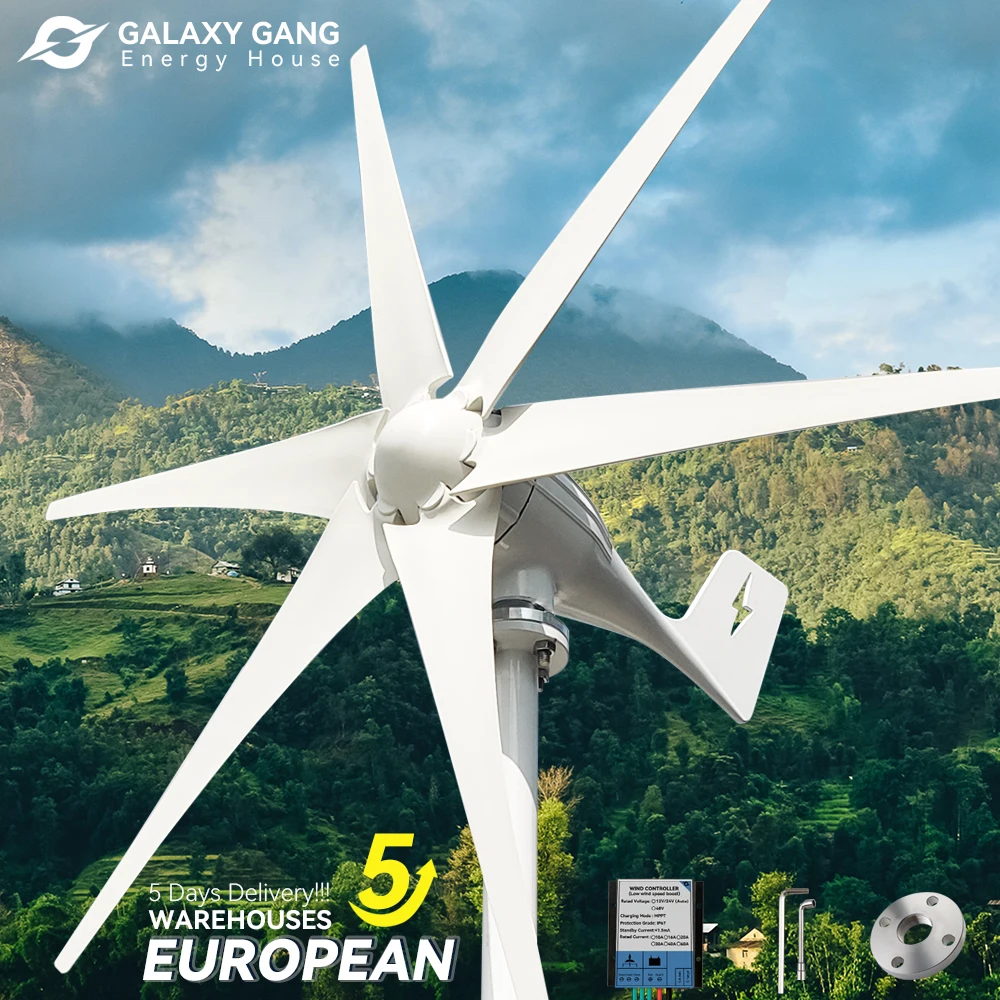 EU-Delivery-Duty-Free-3000w-Wind-Turbine-48v-12v-24v-3-Blades-Dynamo ...
