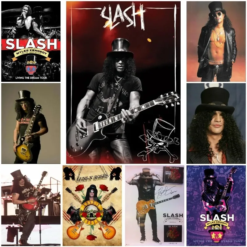 Slash poster pintura decorativa lona cartaz presente arte da parede ...