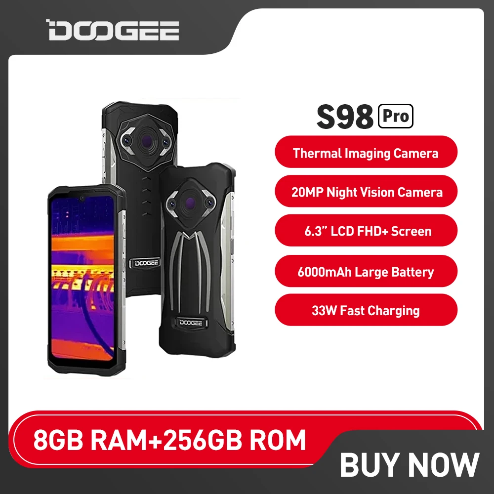 DOOGEE-S98-Pro-Smartphone-Rugged-Phone-Thermal-Imaging-Camera-Phone ...