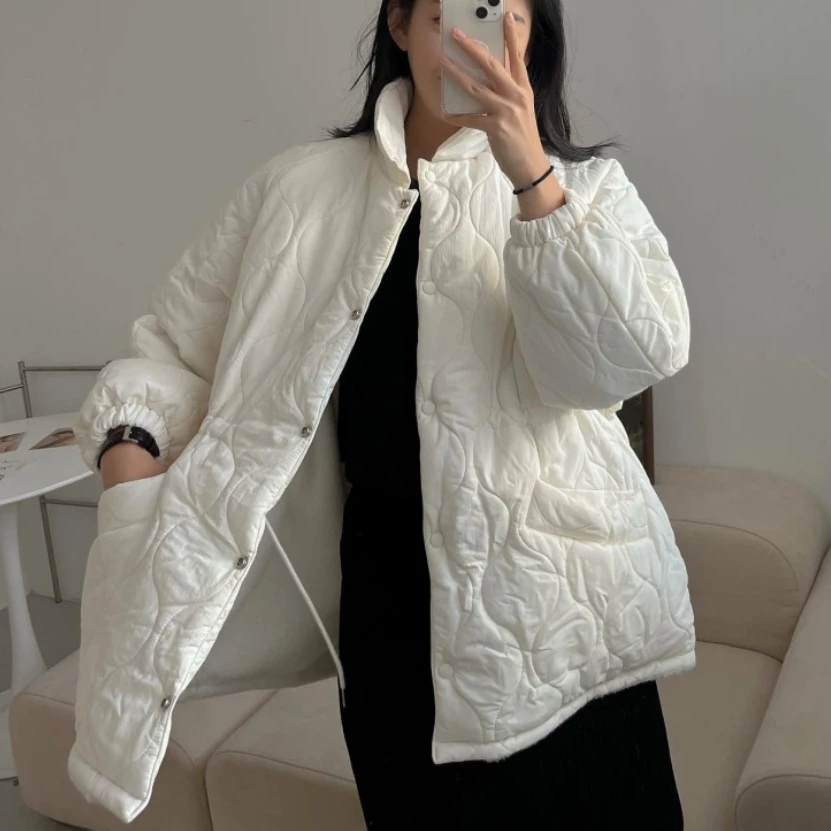 Women-Fleece-Cotton-Padded-Puffer-Parkas-Female-Loose-Casual-Thick-Warm ...