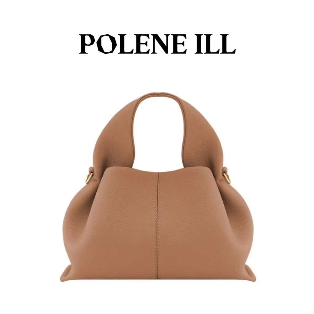 POLENE-Bolso-peque-o-de-piel-de-vaca-para-mujer-bandolera-de-piel-aut ...