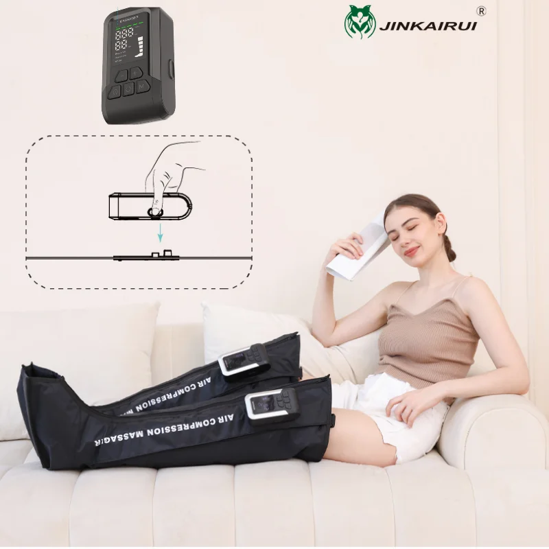 Wireless-Air-Compression-Pressure-Leg-Thigh-Massage-Machine-Wraps-for ...