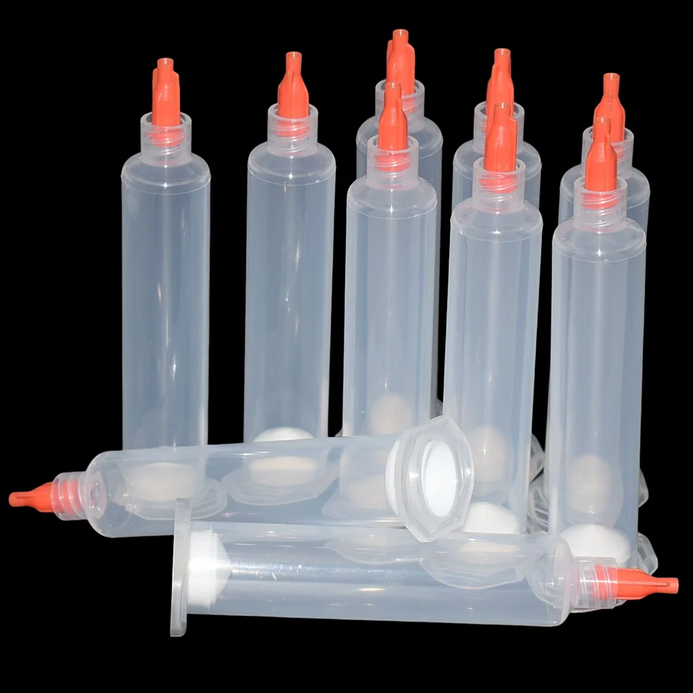 10pcs 10cc Glue Dispensing Syringes Barrels 10ml Glue Adhesives ...