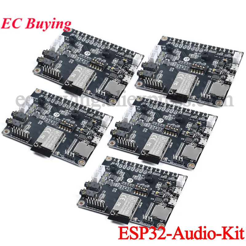 5pcs 1pc Esp32 Aduio Development Board Esp32 Audio Kit Dual Core Esp32 A1s Serial To Wifi