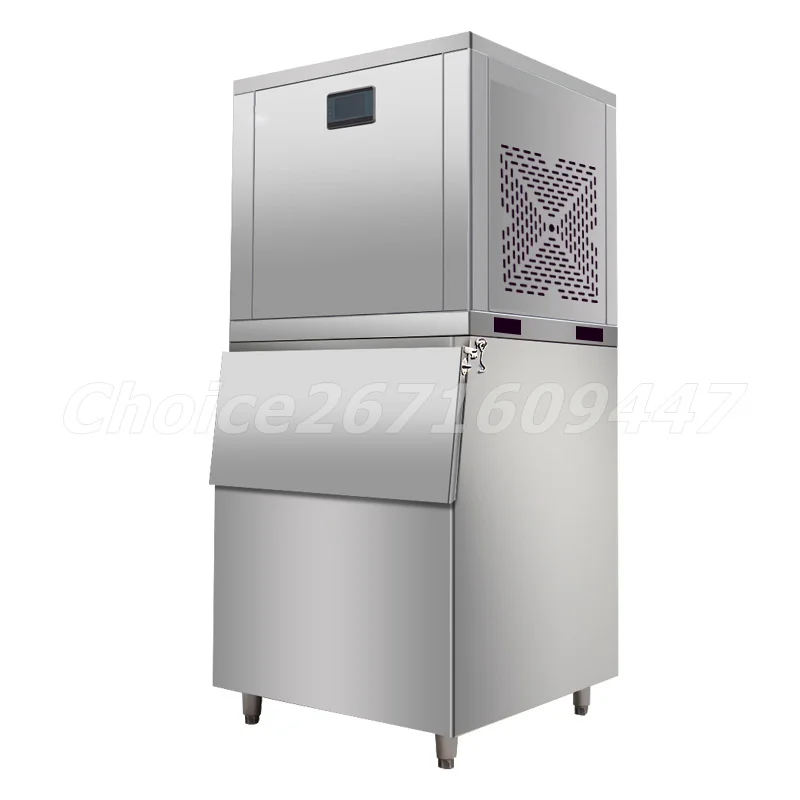 Commercial-Ice-Cube-Maker-Machine-200kg-Ice-Maker-Machine-Stainless ...