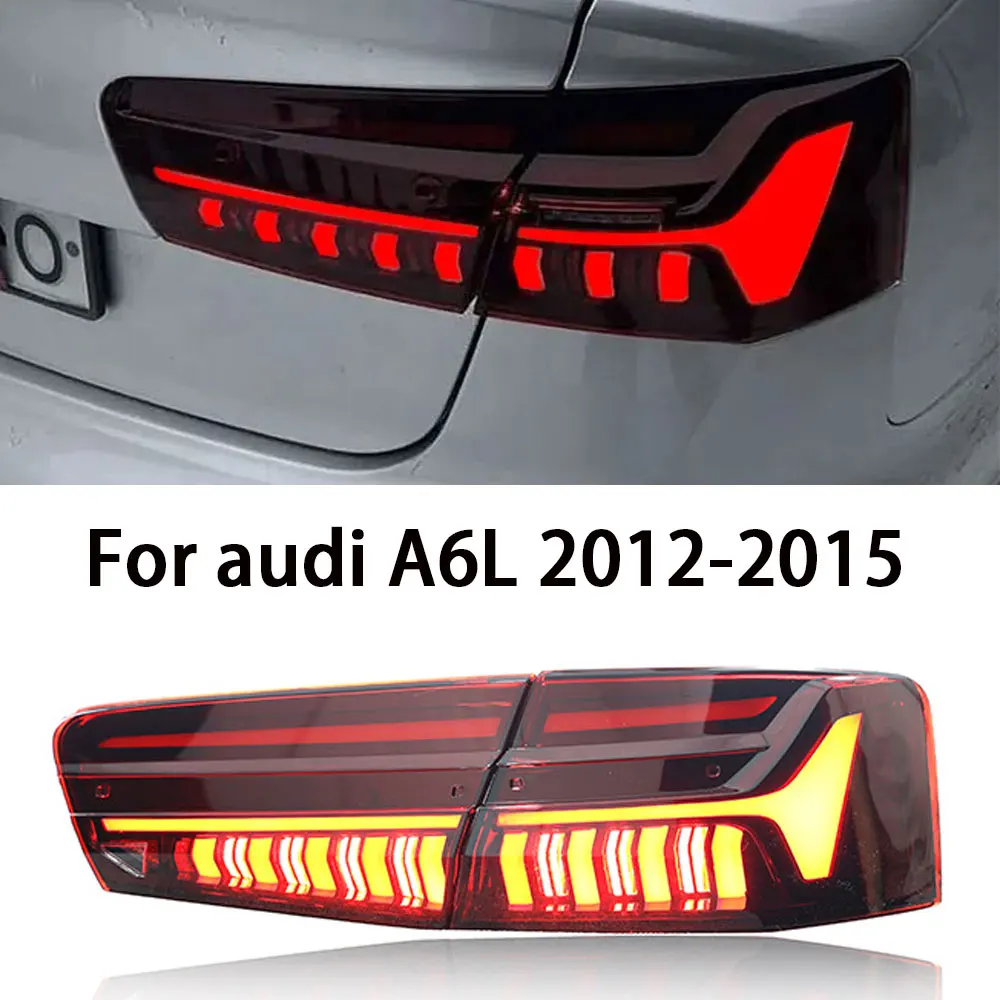Car-Rear-Lights-For-Audi-A6-Tail-Lights-2012-2013-2014-2015-C7-S6-LED ...