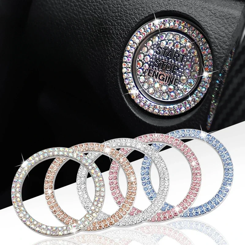 Universal-Version-Car-One-Click-Engine-Start-Stop-Switch-Button-Cover ...