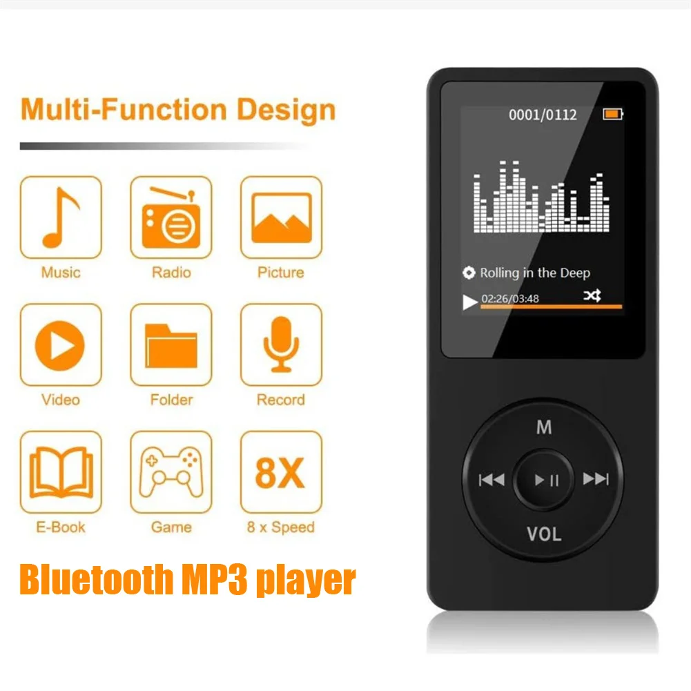 Bluetooth-compatible-Mp3-Music-Player-Portable-Mp4-Fm-Radio-External ...