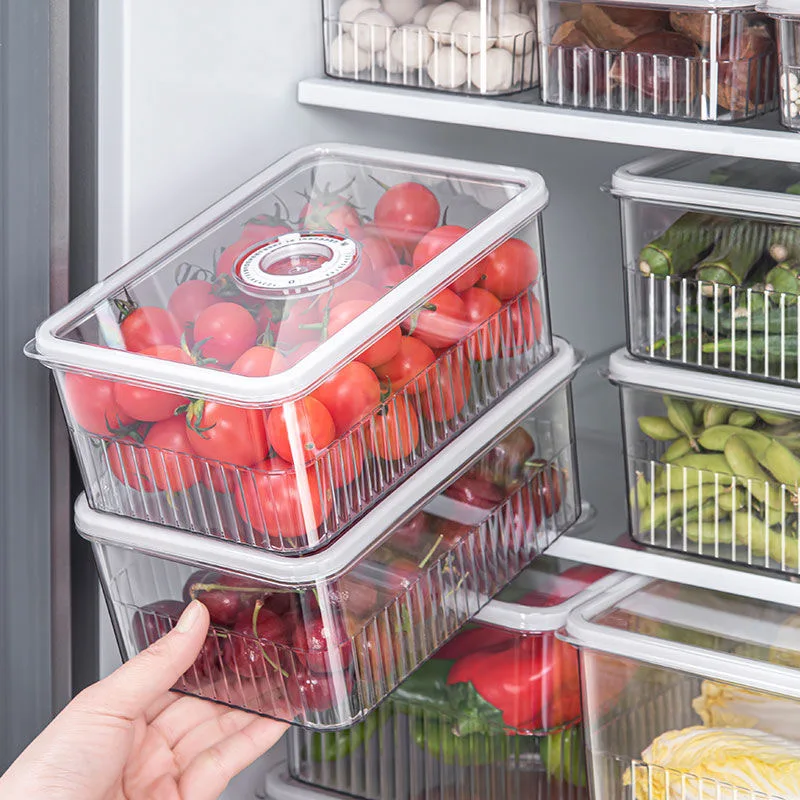 Transparent-Fridge-Organizer-Food-Storage-Containers-Fresh-Vegetable ...