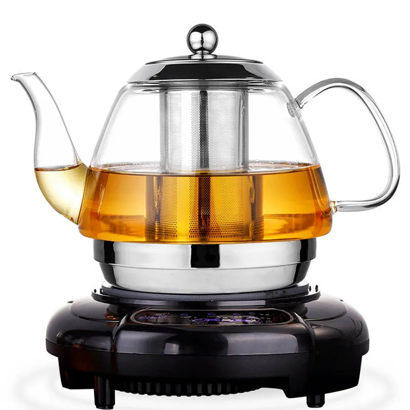 2L-Induction-Stove-Borosilicate-Electromagnetic-Glass-Tea-Pot-With ...