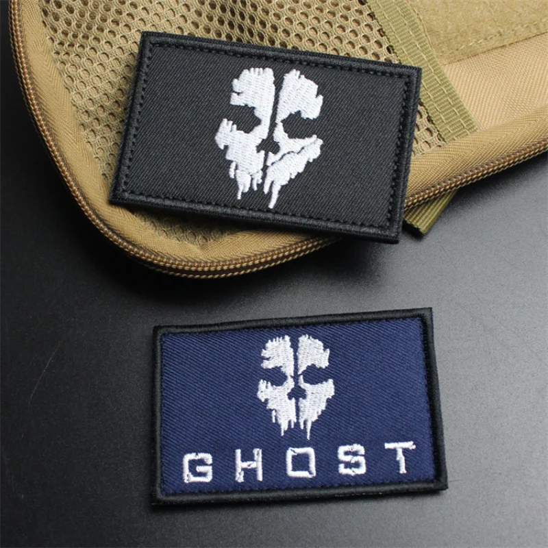 Call-of-Duty-Ghost-Mask-Patches-for-Clothes-Skull-Embroidered-Stickers ...