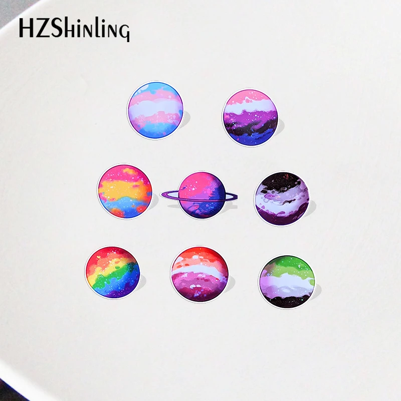 2023-Cartoon-Round-Pride-Trans-Bi-Space-Acrylic-Collar-Pin-Pattern ...