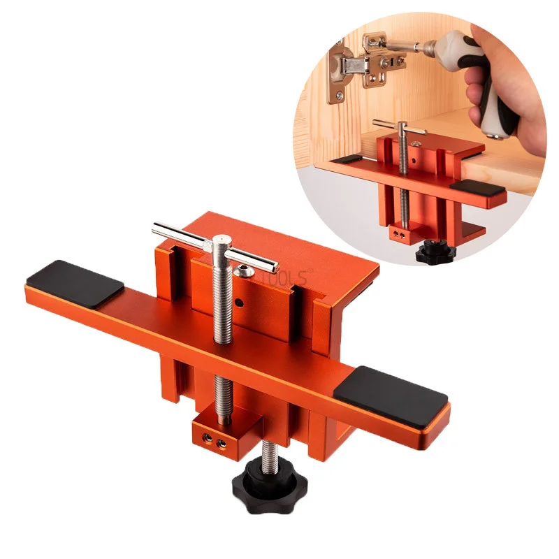 Cabinet-Door-Install-Fixture-Support-Arm-and-Clamp-Integrated-Aluminum ...