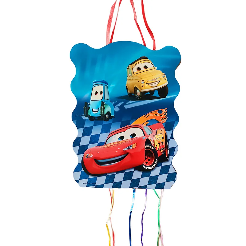 1Pcs-Disney-Cartoon-Lightning-McQueen-Car-Birthday-Party-Pinatas ...
