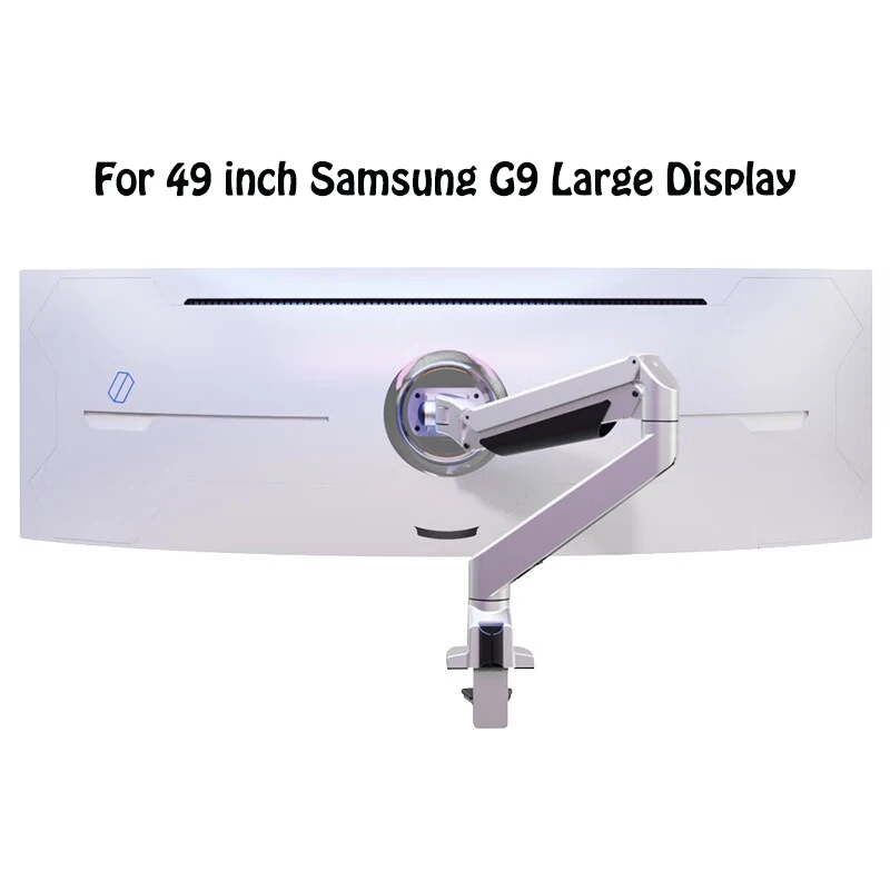 Aluminum-Gas-Spring-Arm-49-inch-Curved-Arc-Screen-Monitor-Holder-for ...