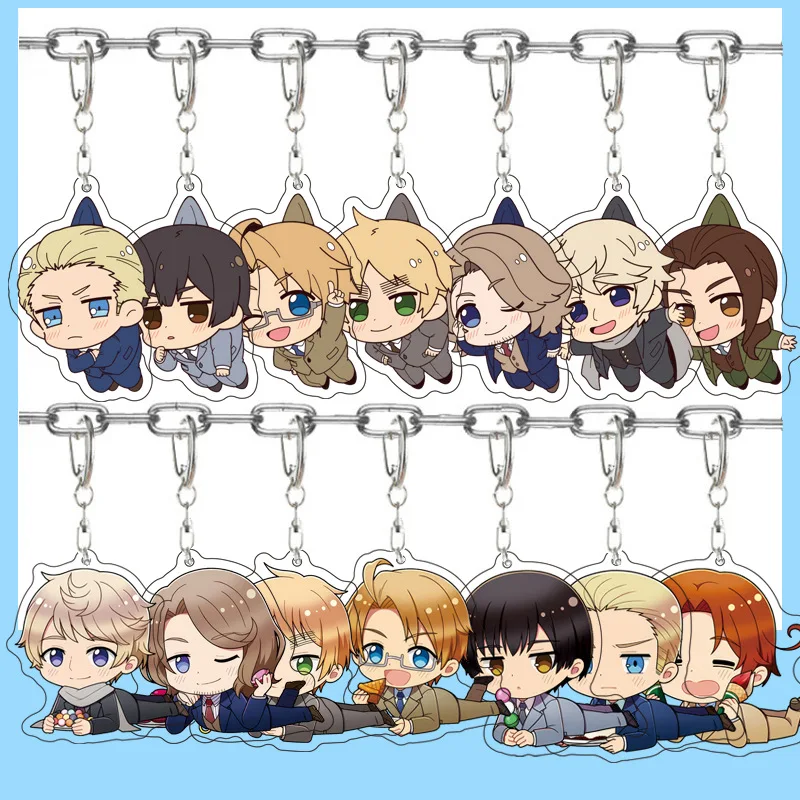 Hetalia The Beautiful World Anime Related Products Gift Key Chain Bag ...