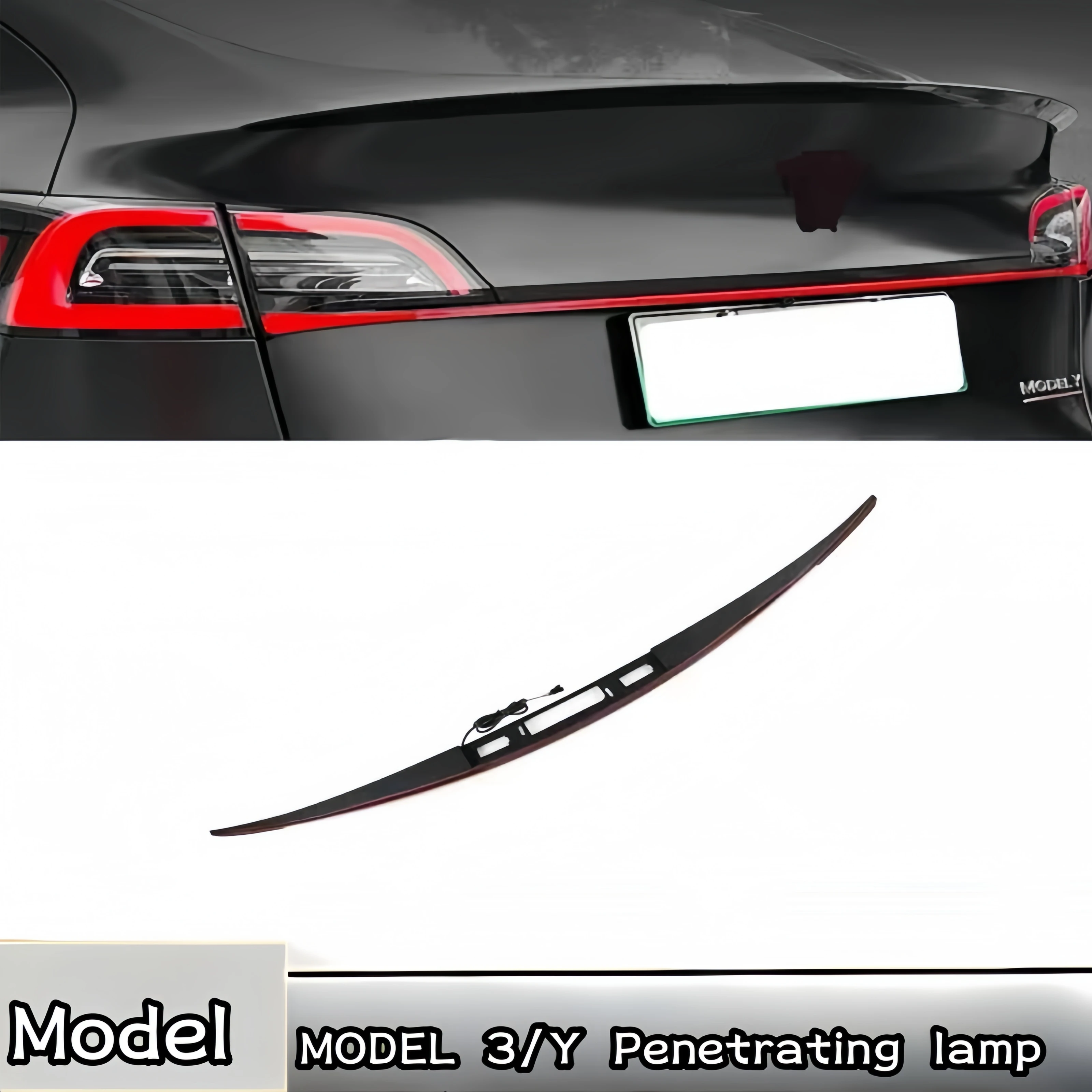ETR-The-through-taillight-is-a-new-upgrade-the-for-Tesla-model-Y-3-rear ...
