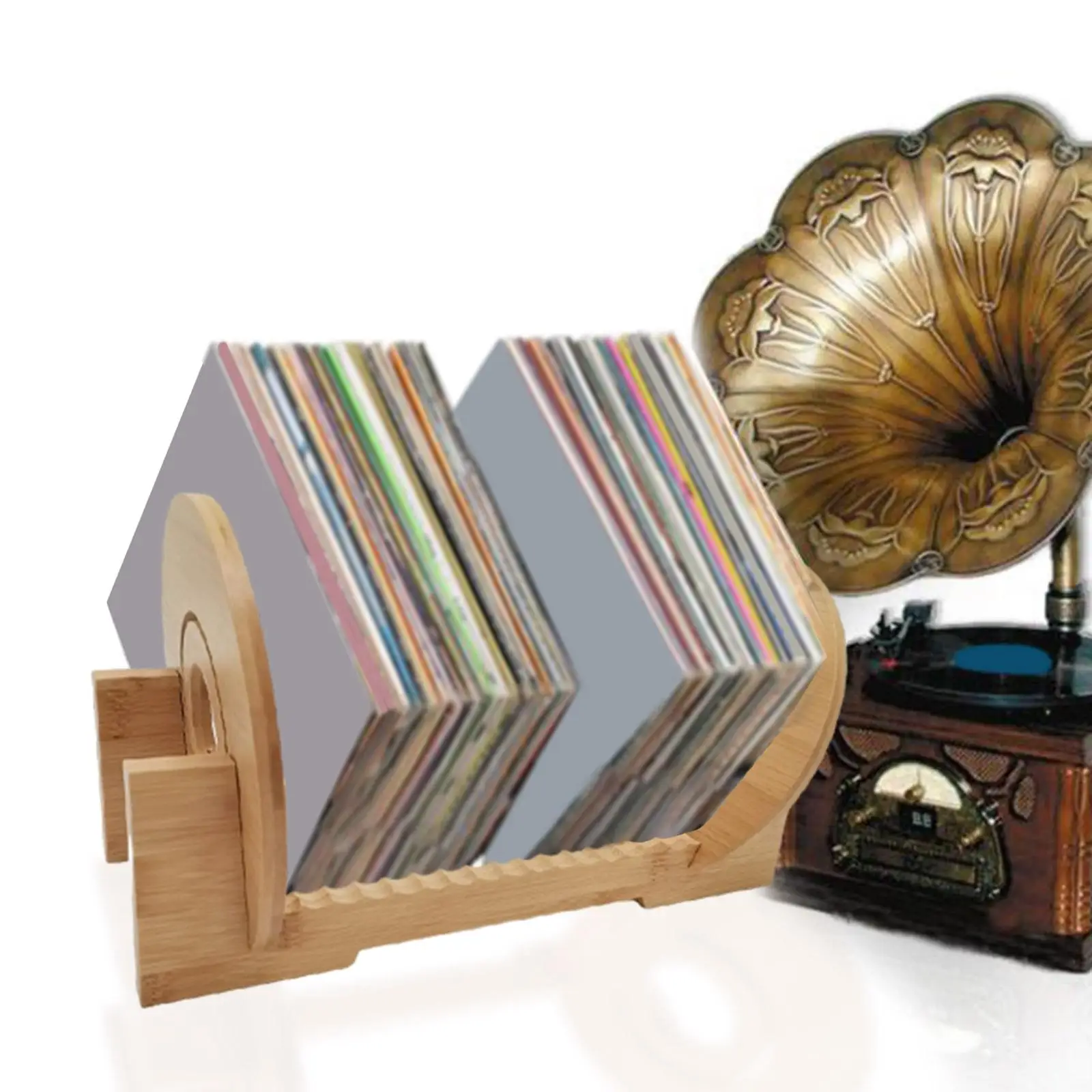Vinyl-Record-Organizer-Quality-Eco-Friendly-Portable-for-Vinyl-Record ...