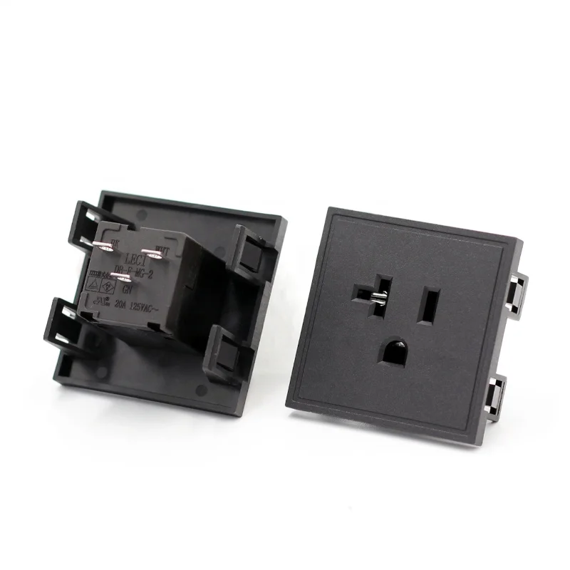 IEC-20A-250V-AC-Power-American-USA-Standard-Socket-3-PIN-Plug-PDU ...
