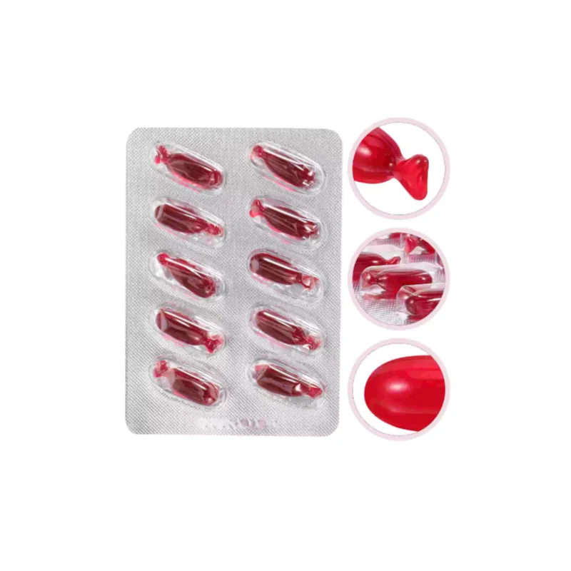 10Pcs Fake Blood Pill Vampire Toy Capsules Horror Funny Toy Halloween ...