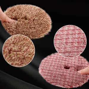 SPTA Polisher Pads Wool & Microfiber Cuts & Finishes Pad in One Step ...