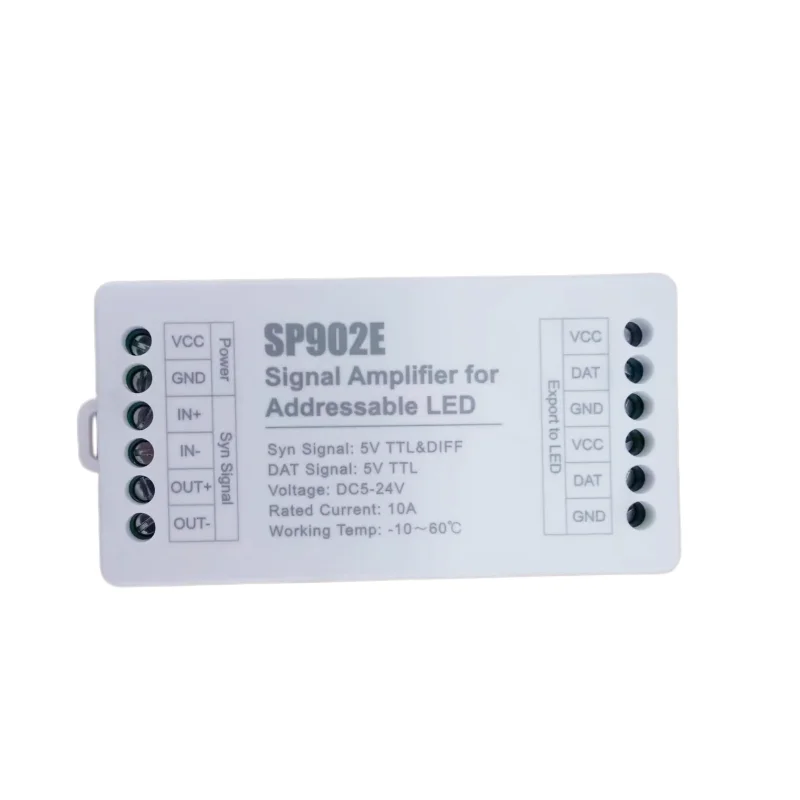 SP902E-SPI-Signal-Amplifier-Repeater-For-WS2812-WS2811-WS2813-RGB ...