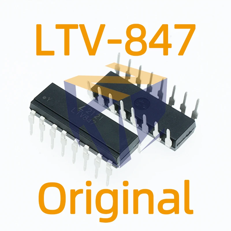 10-50pcs LTV-847 ACPL-847-000E Photocoupler Optoisolator DIP-16 LTV847 ...
