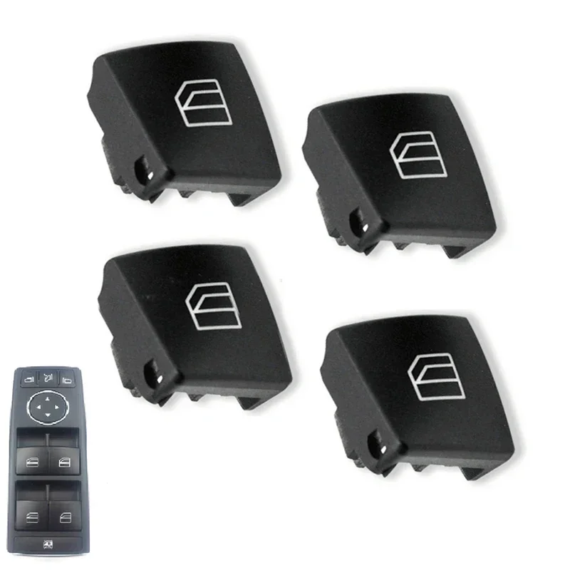 4Pcs-Set-Window-Switch-Button-Cover-Cap-for-Mercedes-Benz-W204-W212 ...