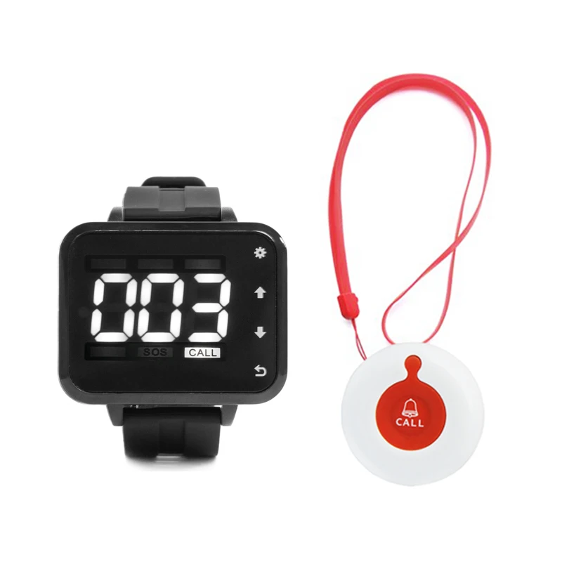 Garçom botão de chamada hookah design profissional transmissor botão de ...