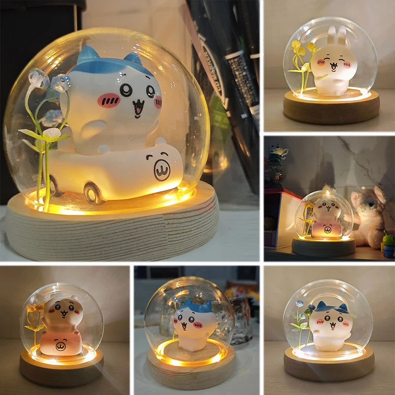 Luz-Nocturna-creativa-Chiikawa-Hachiware-USAGI-l-mpara-de-mesa-peque-a ...