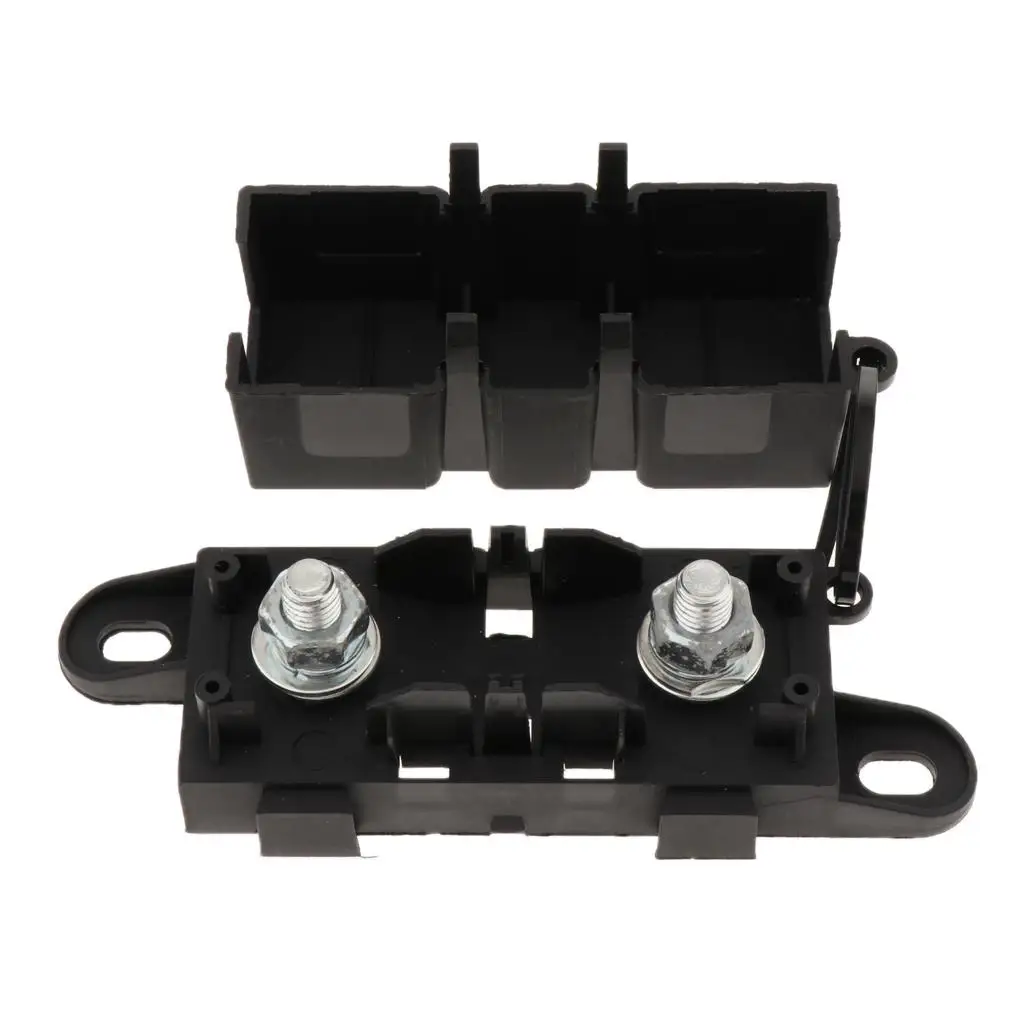MEGA-Bolt-on-Fuse-300A-MEGA-Fuse-Block-Holder-With-Cover-for-RV-Marine ...