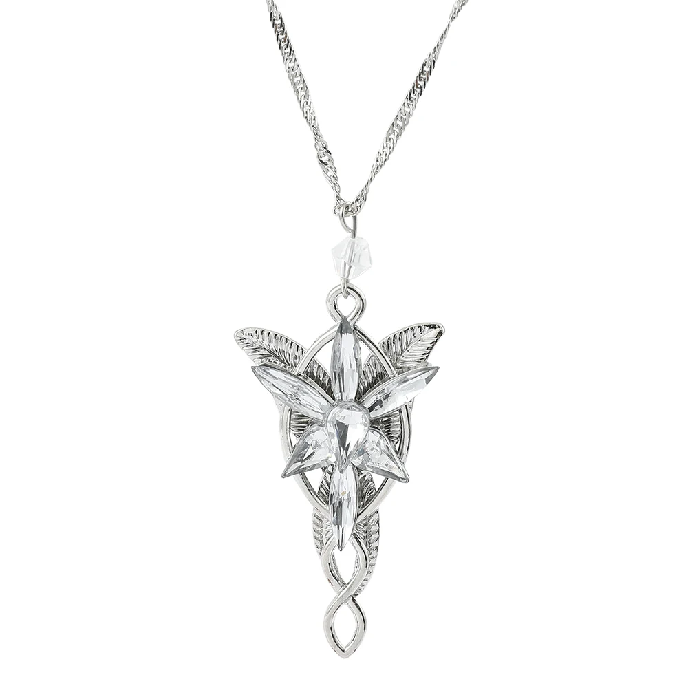 Fashion Arwen Evenstar Necklace The Elves Princess Crystal Zinc Alloy ...