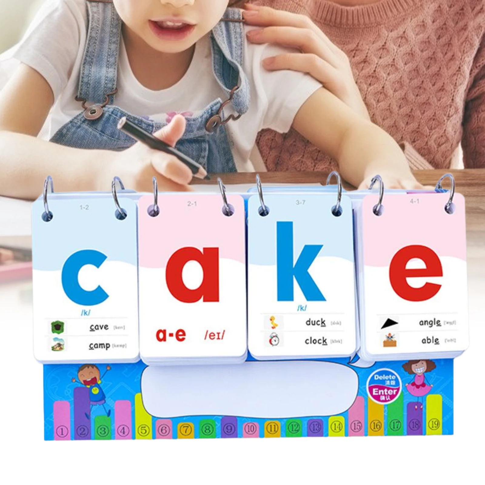 Montessori-Phonetic-Reading-Letters-Alphabet-Sight-Words-Calendar-Flash ...