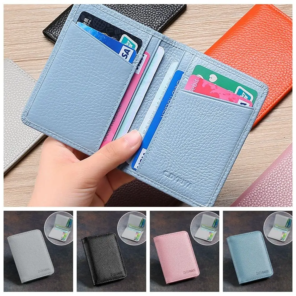 Ultrathin-Multi-card-Slot-Portable-Leather-Card-Case-Universal-Bank ...